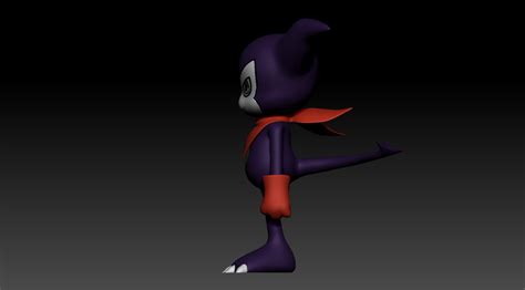 Stl File Impmon Digimon・3d Print Object To Download・cults
