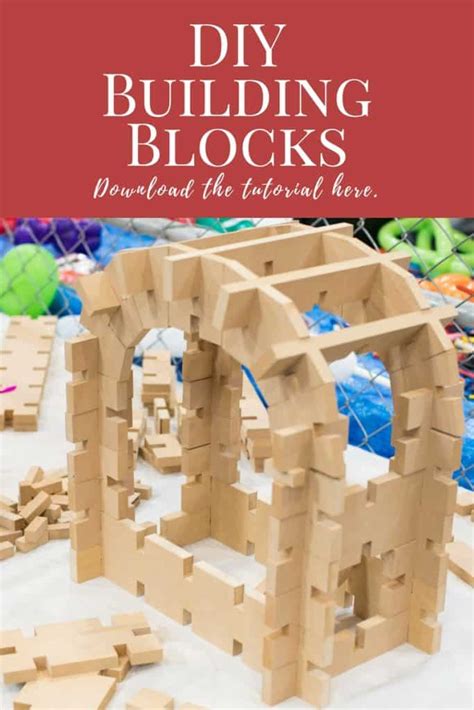 How To Make DIY Interlocking Building Blocks Mama Smiles Joyful Parenting