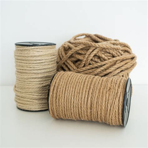 Rustic Jute Rope Macrame And Crochet Rope Etsy