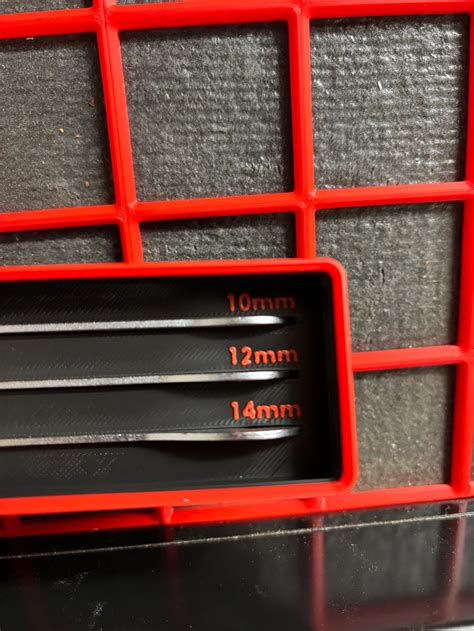 Gridfinity For Stewmac Guitar Tech Wrench Set By Two Treesmakerworld Download Free 3d Models