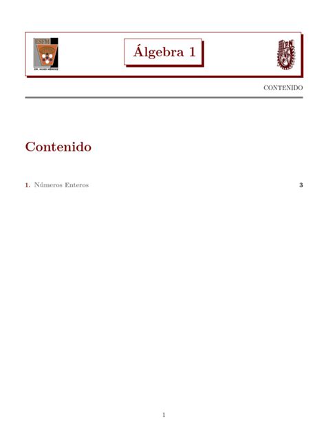 Algoritmo De La DivisiÓn Pdf Matemáticas Álgebra Abstracta