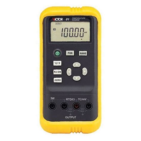 Temp Calibrator Thermocouple RTD Victor Jutech Electric Electronic Pte Ltd SG