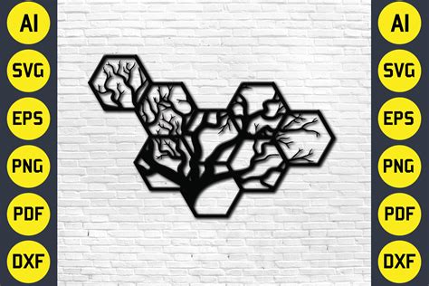 Tree Branches Laser Cut SVG Design Graphic By Creative T Shirts Creative Fabrica