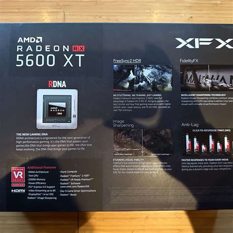 XFX Radeon RX 5600 XT 6GB THICC II Lightly Used In Box RX56XT6DF46 On Jawa