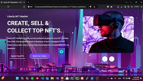 إنشاء صفحة هبوط احترافية باستخدام Html، Css، Bootstrap خمسات