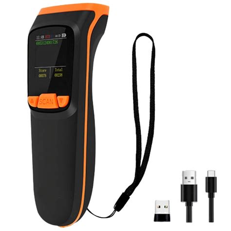 Hot Wireless 2d Inventory Scanner Bluetooth Qr Barcode Data Collector Portable Warehouse Reader