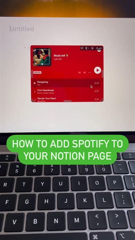How To Add Spotify To Notion Spotify Hacks Music Recommendations
