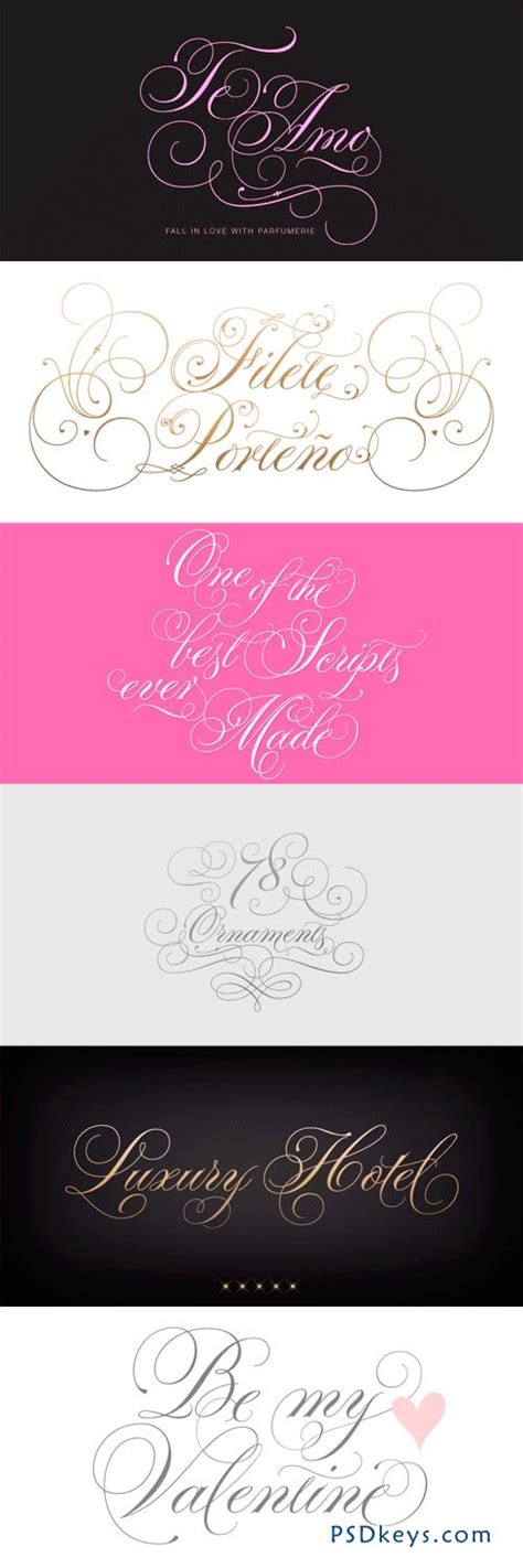 Font Parfumerie Script Pro Volform