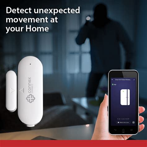 Smart WiFi Wireless Smart Window Sensor Connex Connect