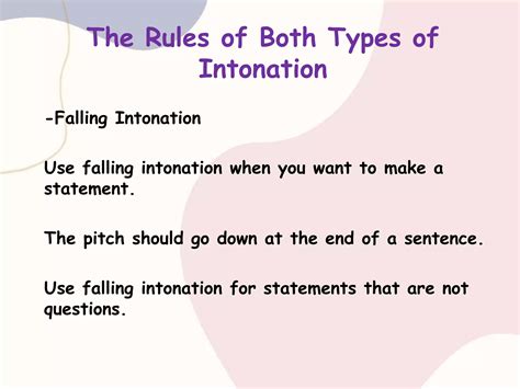 Rising And Falling Intonation Pptx