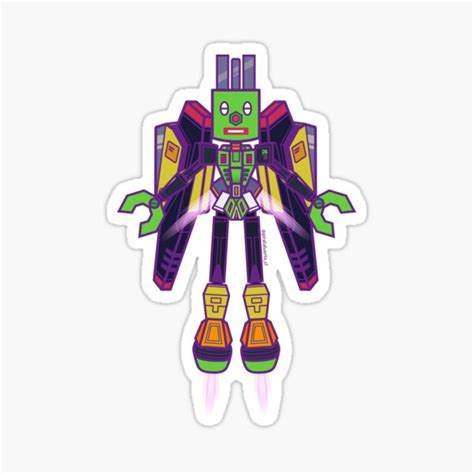 ROBOT DDR DX Sticker For Sale By PirataTuerto Redbubble
