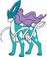 Suicune Pokemon Mythical Water Type Legendary Healing Png