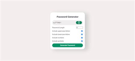 Github Nitinbhojsinghpassword Generator