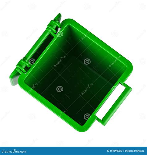 Open Trash Bin Stock Photo Image Of Modern Environmental