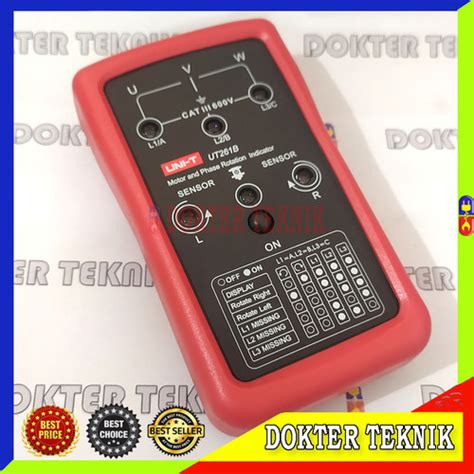 Jual UT B UNI T Phase Sequence Motor Rotation Indicators Tester Meters Kota Bandung