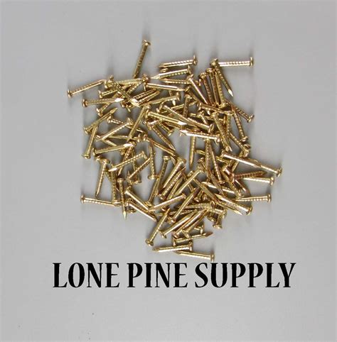 Miniature Brass Nails