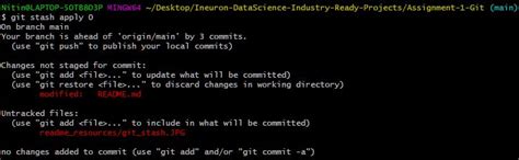 Git And Github Datascience Industry Ready Projects
