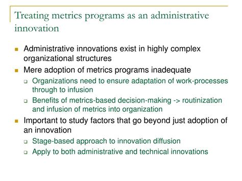 Ppt Institutional Effects On Software Metrics Programs A Structural Equation Model Powerpoint