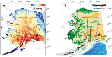 Maps Of Locations Of Cross‐sections Through The Common Conversion Point