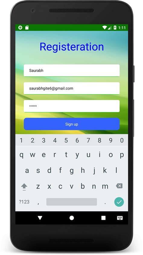 React Native Form UI Entire Code