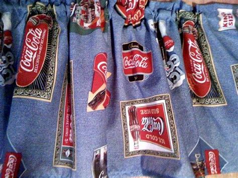 First Class Coca Cola Curtain Darcy Grommet Blackout Curtains