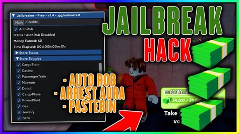 New🔥 Jailbreak Script Hack Fastest Auto Rob Arrest Aura And More