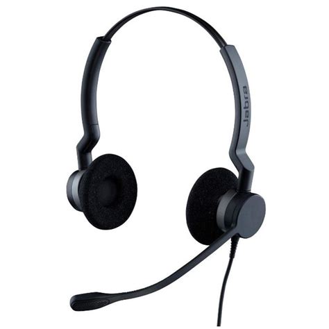 Jabra Biz Duo Uc Usb A Corded Headset Hd Voice Air Shock Microphone Freespin Talk In