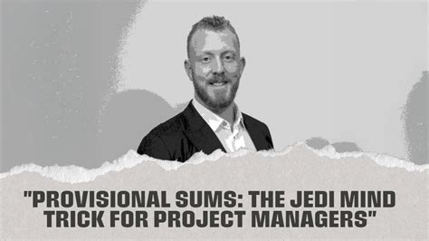 7 Step Process For Managing Provisional Sum Items In The Pre Contract Phase