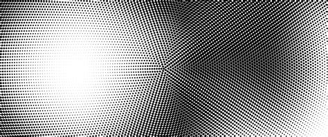 Halftone Dot Background Pattern Vector Illustration Monochrome