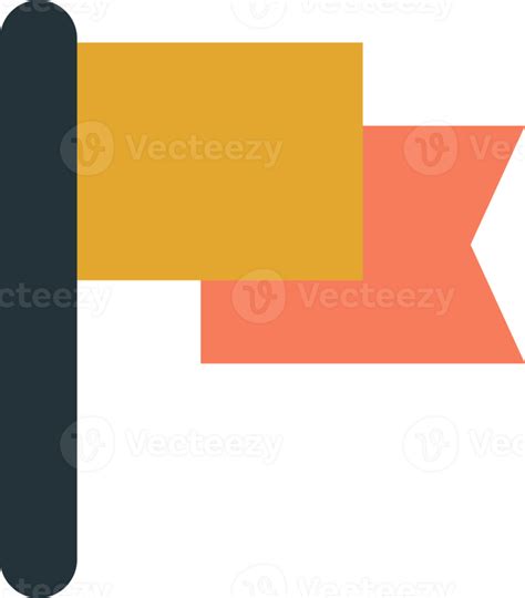 Flag And Target Illustration In Minimal Style 13927770 Png Flag And Target Illustration In Minimal Style 13927770 Png