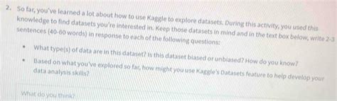 Solved So Far Youve Learned A Lot About How To Use Kaggle To Explore