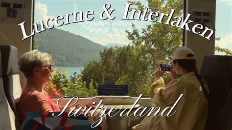🇨🇭스위스하면 역시 여름이지💚⎮ 루체른에서 인터라켄까지 스위스 여행 브이로그⎮루체른 시내여행 루트 짧고 굵게 카펠교빈사의 사자상무제크성벽 Youtube