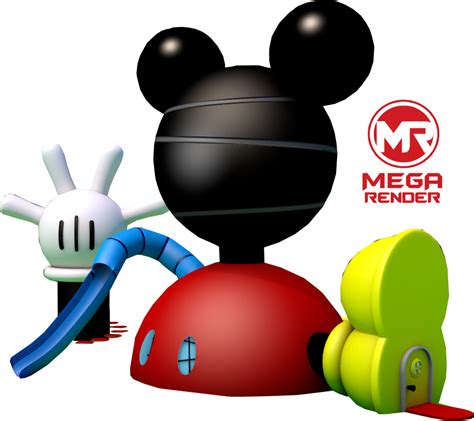 Render Da Casa Do Mickey Mouse Mega Render