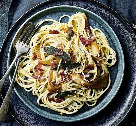 Sage Bacon Parsnip Linguine Recipe