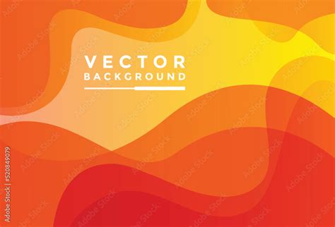 Orange Background Vector Illustration Lighting Effect Graphic For Text And Message Board Design