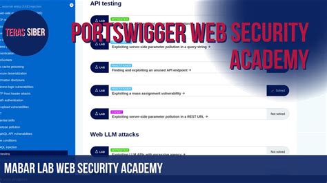Bahasa Indonesia Walkthrough Lab Portswigger Web Security Academy