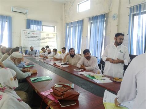 Capacity Development Of Newly Formed Pcmcs For Health Facility Improvement By Ehs Giz Through Srsp