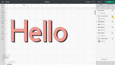 How To Add Shadow To Text In Cricut Design Space NeliDesign