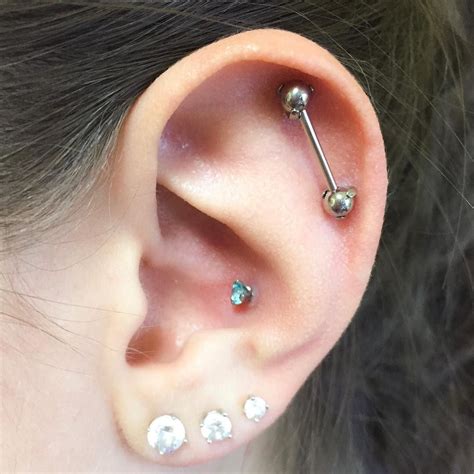 Pin By J On Piercings Helix Jewelry Industrial Jewelry Piercing