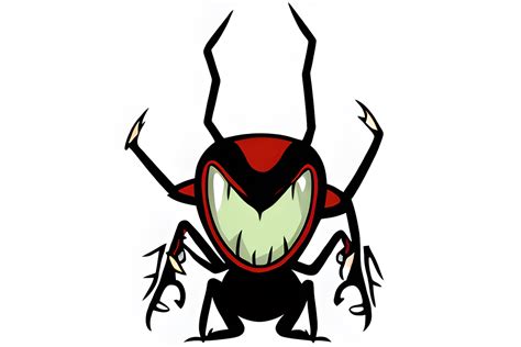 Strange Bug Monster Graphic By L M Dunn · Creative Fabrica