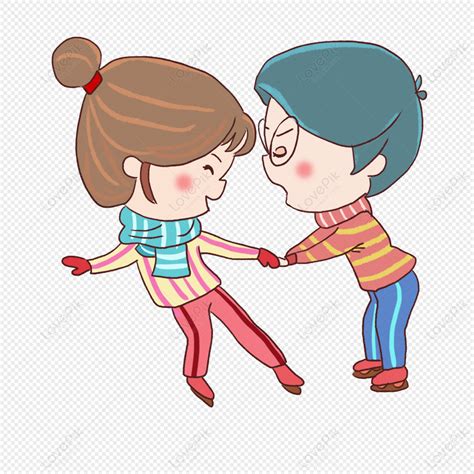 Young Love Skater Cartoon