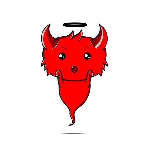 Cute Devil Clipart Png Images Hand Drawn Cartoon Cute Cute Cute Devil Halloween Little Devil