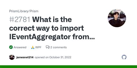 What Is The Correct Way To Import IEventAggregator From RegisterTypes PrismLibrary Prism