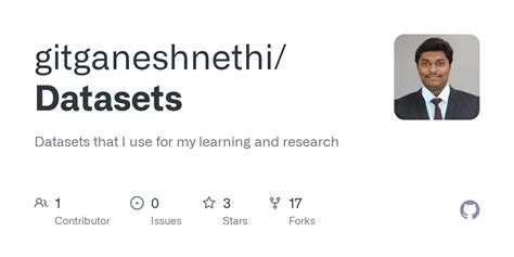 datasets store data csv at master · gitganeshnethi datasets · github