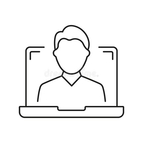 Man Outline Icon Stock Illustrations 289909 Man Outline Icon Stock