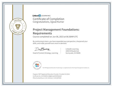 Certificate Of Completion Ujjwal Kumar