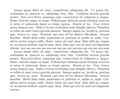 spacing extra vertical space between two paragraphs added by figure