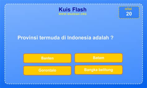 Kuis Flash - Play Online on Flash Museum 🕹️