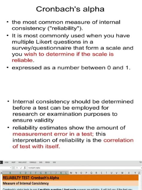 Cronbach Alpha Pdf