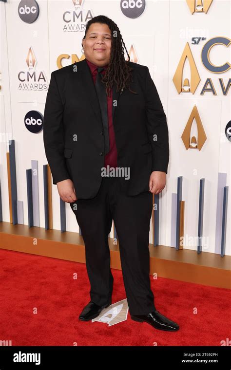 Nashville Usa 08th Nov 2023 Nick Tabron Arriving At The 57th Annual Country Music